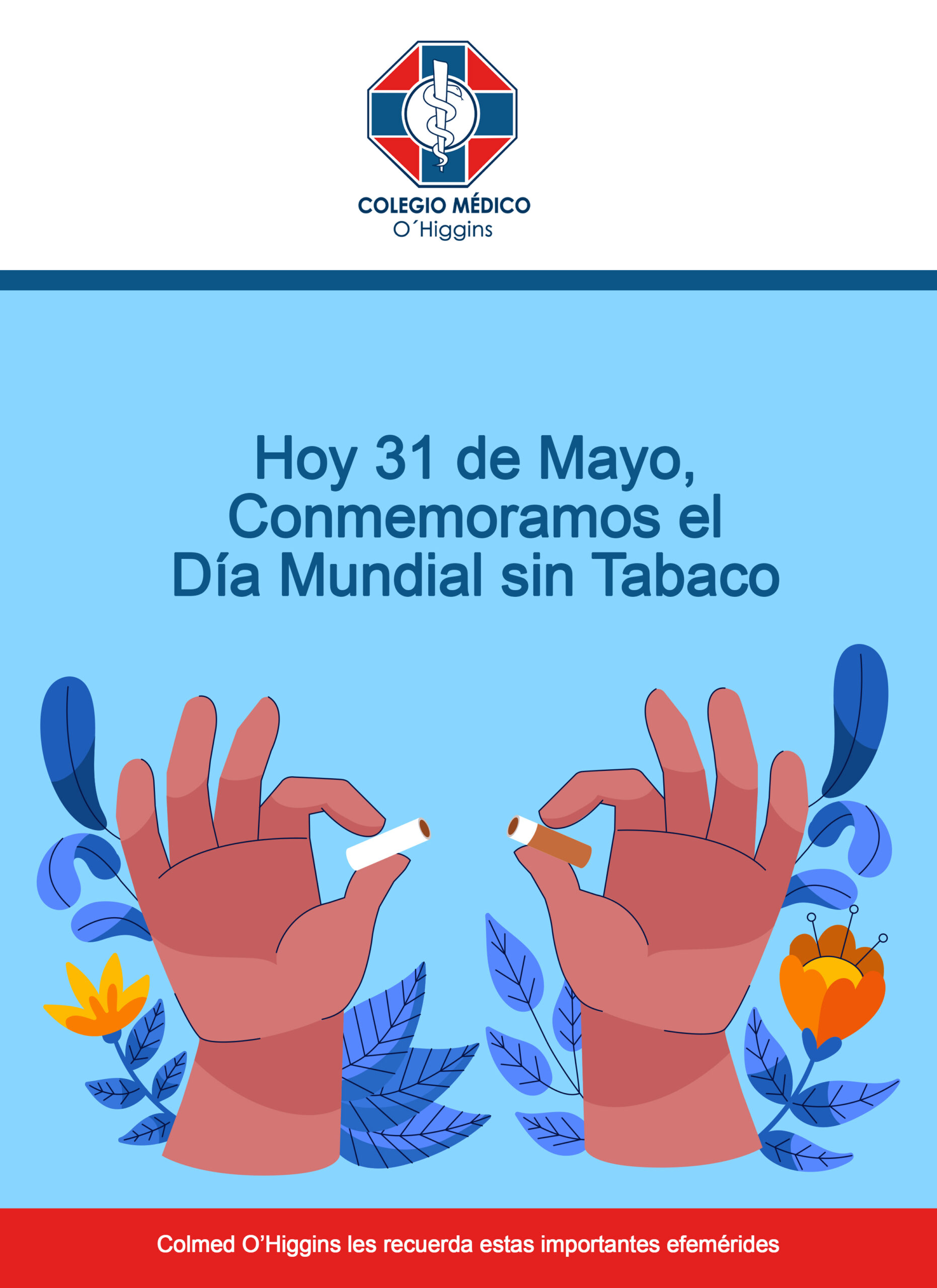 Hoy 31 De Mayo Conmemoramos El Día Mundial Sin Tabaco Colegio Médico