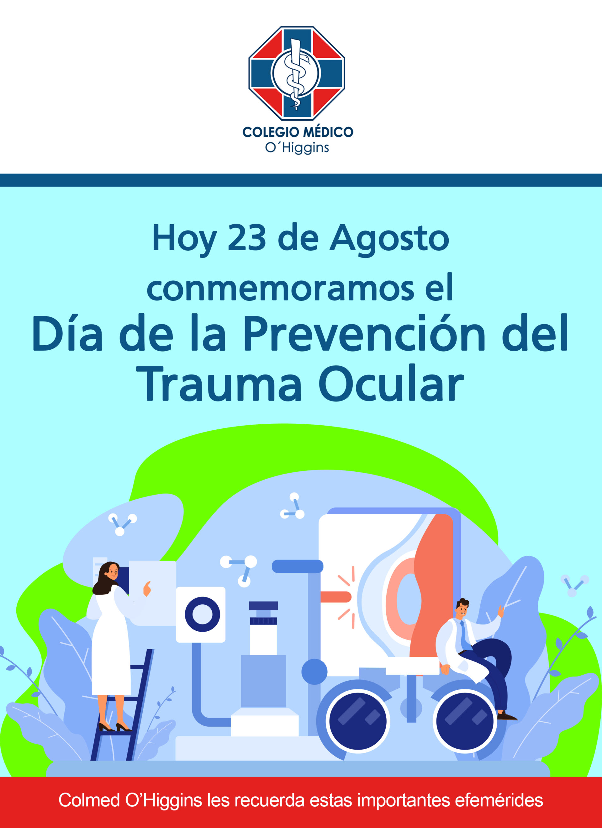 Hoy 23 de Agosto conmemoramos el día de la Prevención del Trauma Ocular ...