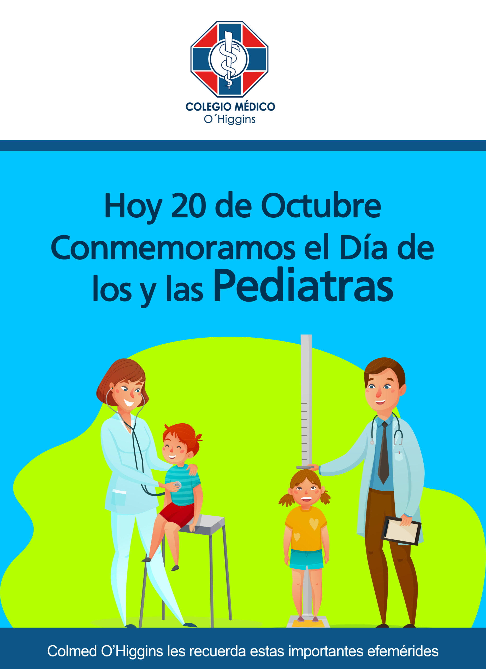 ¡Hoy 20 de Octubre conmemoramos a las y los Pediatras en su día ...